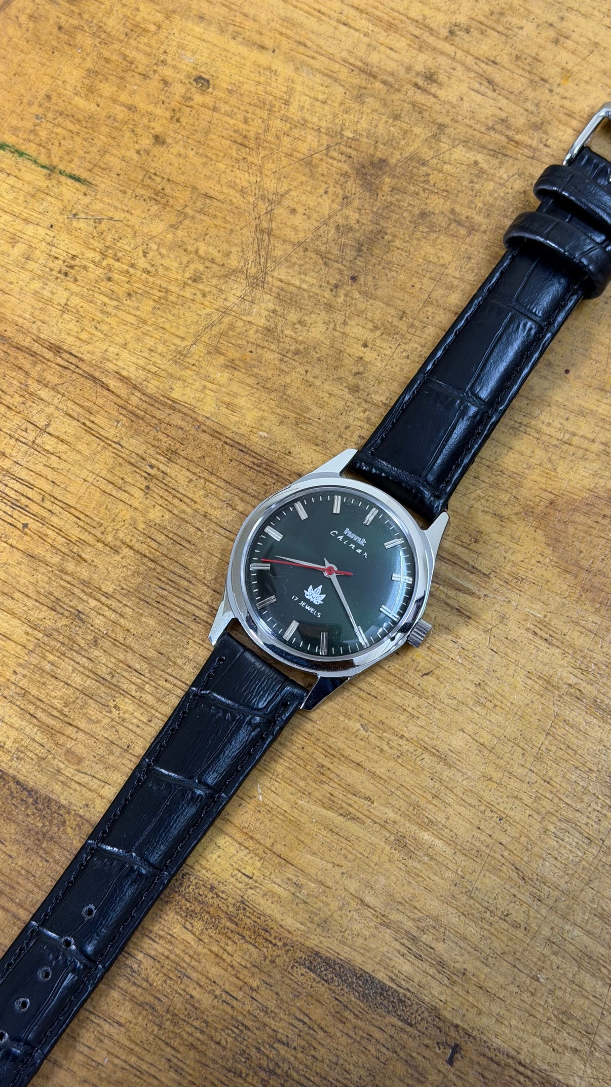 Pre Owned Vintage HMT Chinar - 1980s - Restored – THEWATCHPROJECTS